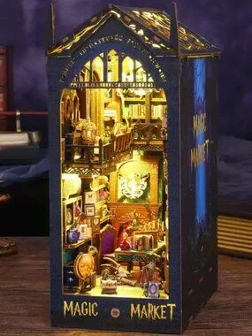 DIY Book Nook | Accents | Magic Awakening Market Diy Book Nook And ...